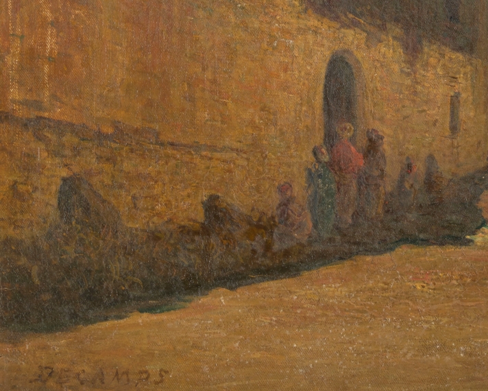 Maison d'un aga en Grèce par Alexandre-Gabriel Decamps