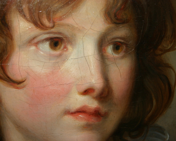 Un portrait d’enfant par Jeanne-Philiberte Ledoux
